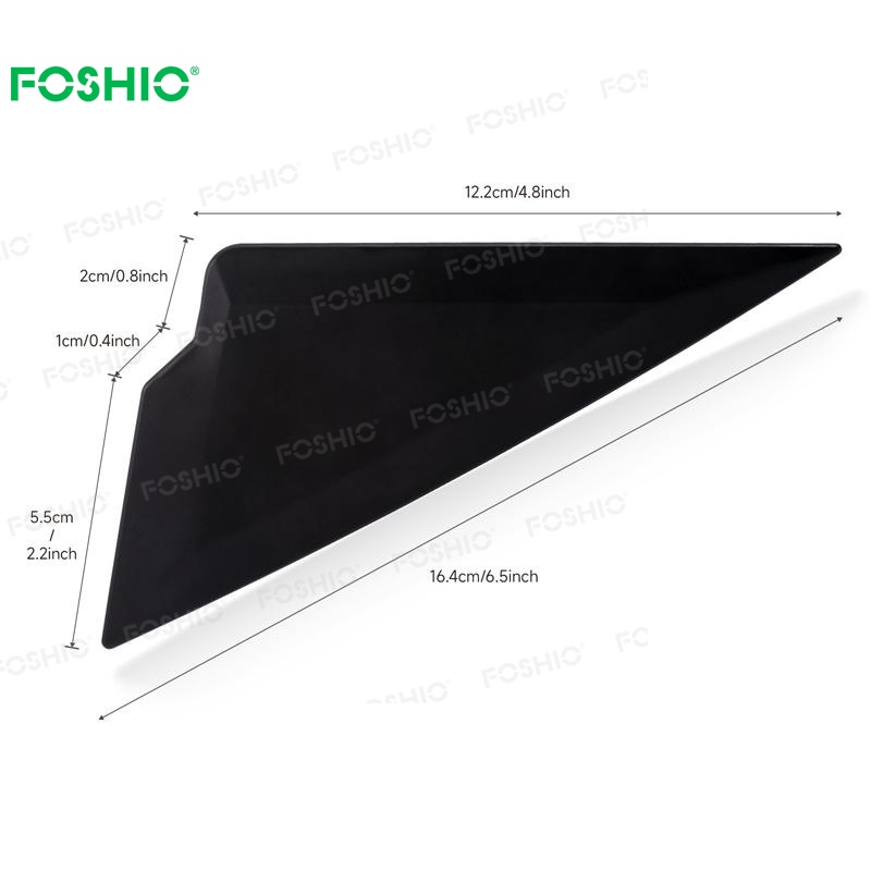 Foshio Customize Triangle Squeegee Set Windows Film Tint Tools Squeegee Vinyl Wrap Tool